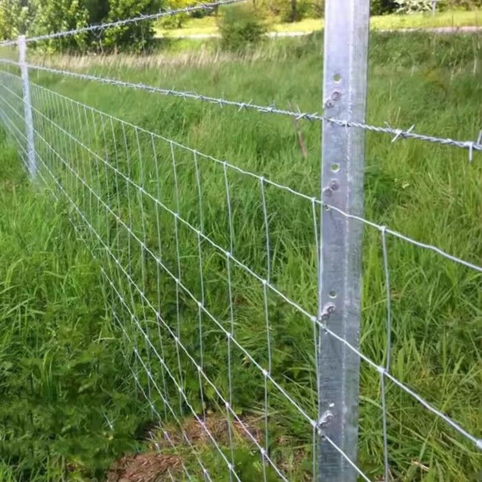 Heavy Galvanized Sheep Wire Mesh Fence Thick Wire Diameter Hinge Joint ...